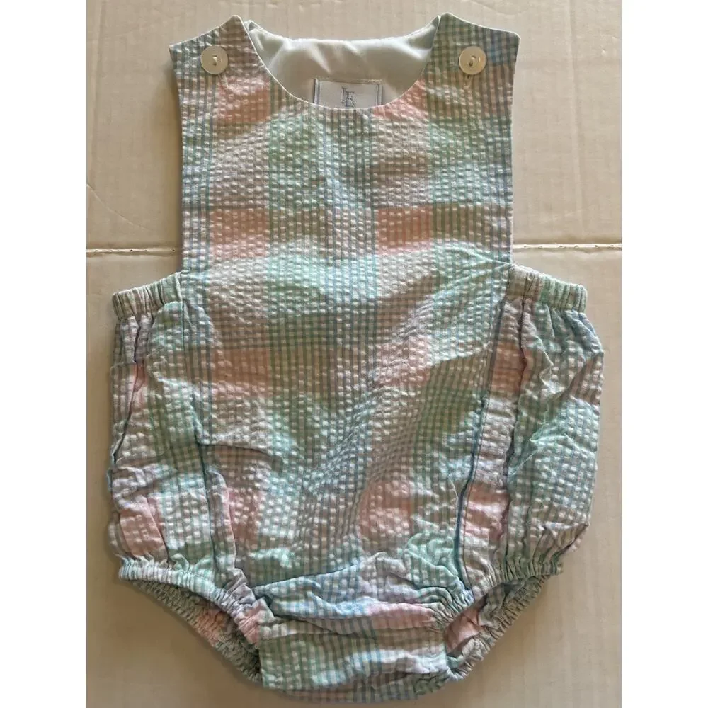 Little English | One Pieces | Little English Pink Blue Seersucker ...